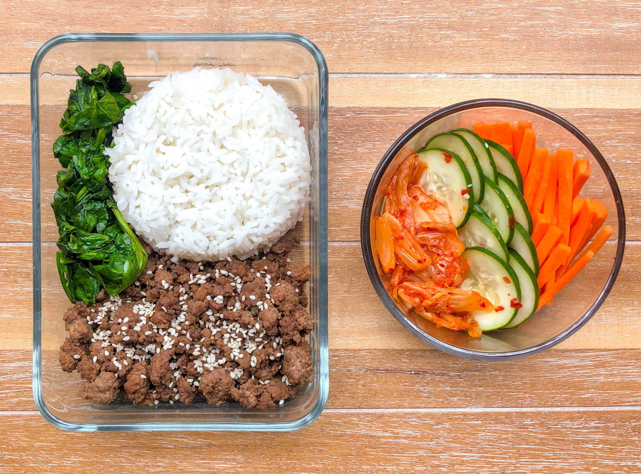 Easy Beef Bibimbap Bowl - Workweek Lunch