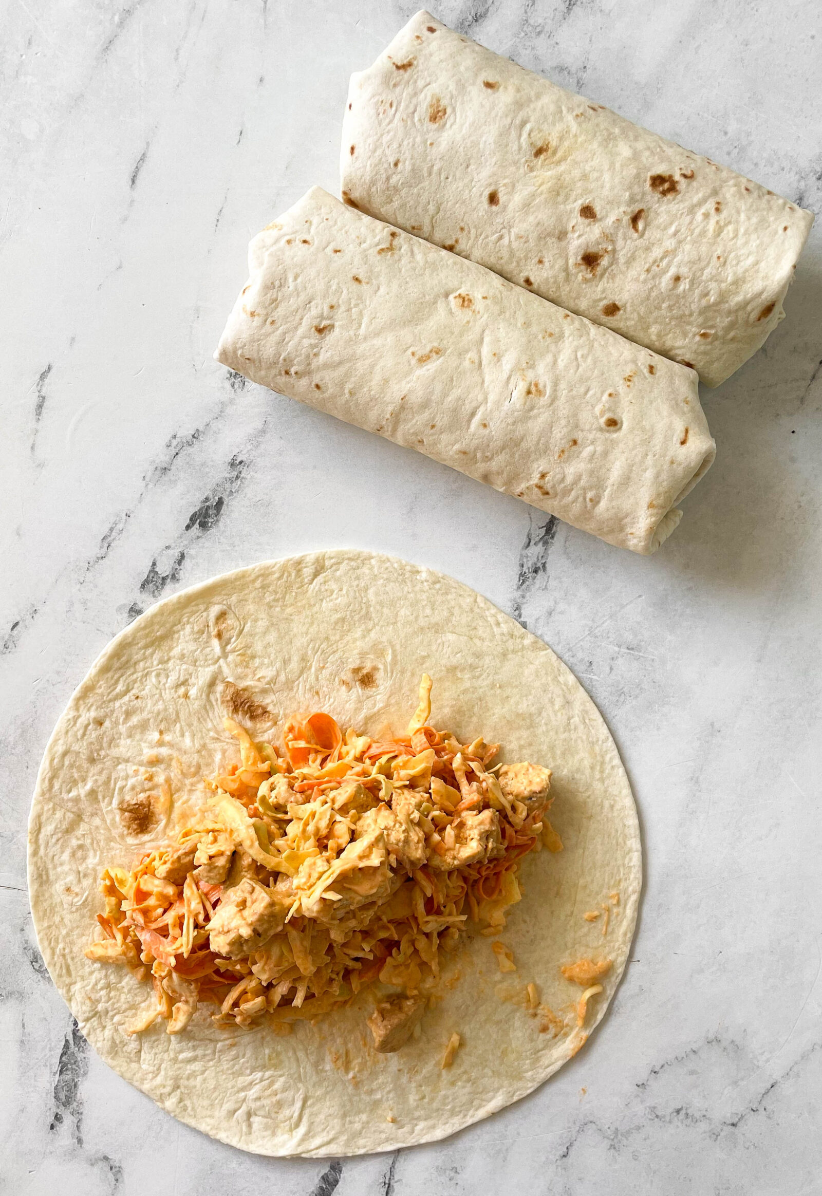 Thai Chicken Wraps - Workweek Lunch