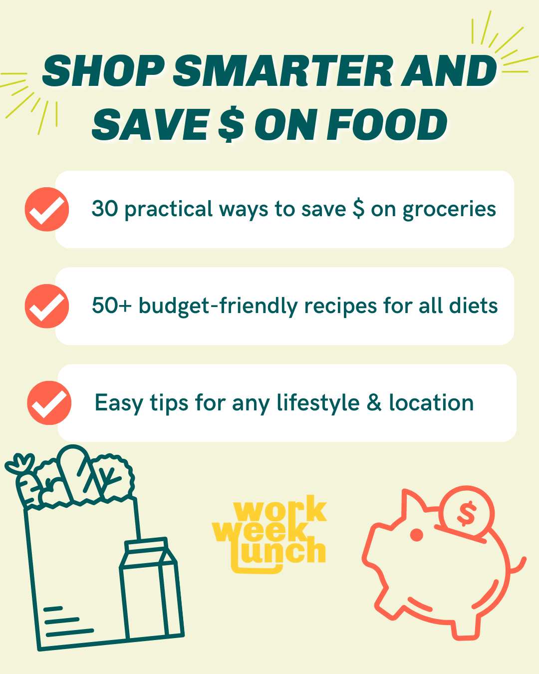 Discover 30 ways to save on groceries, featuring tips for meal planning ...