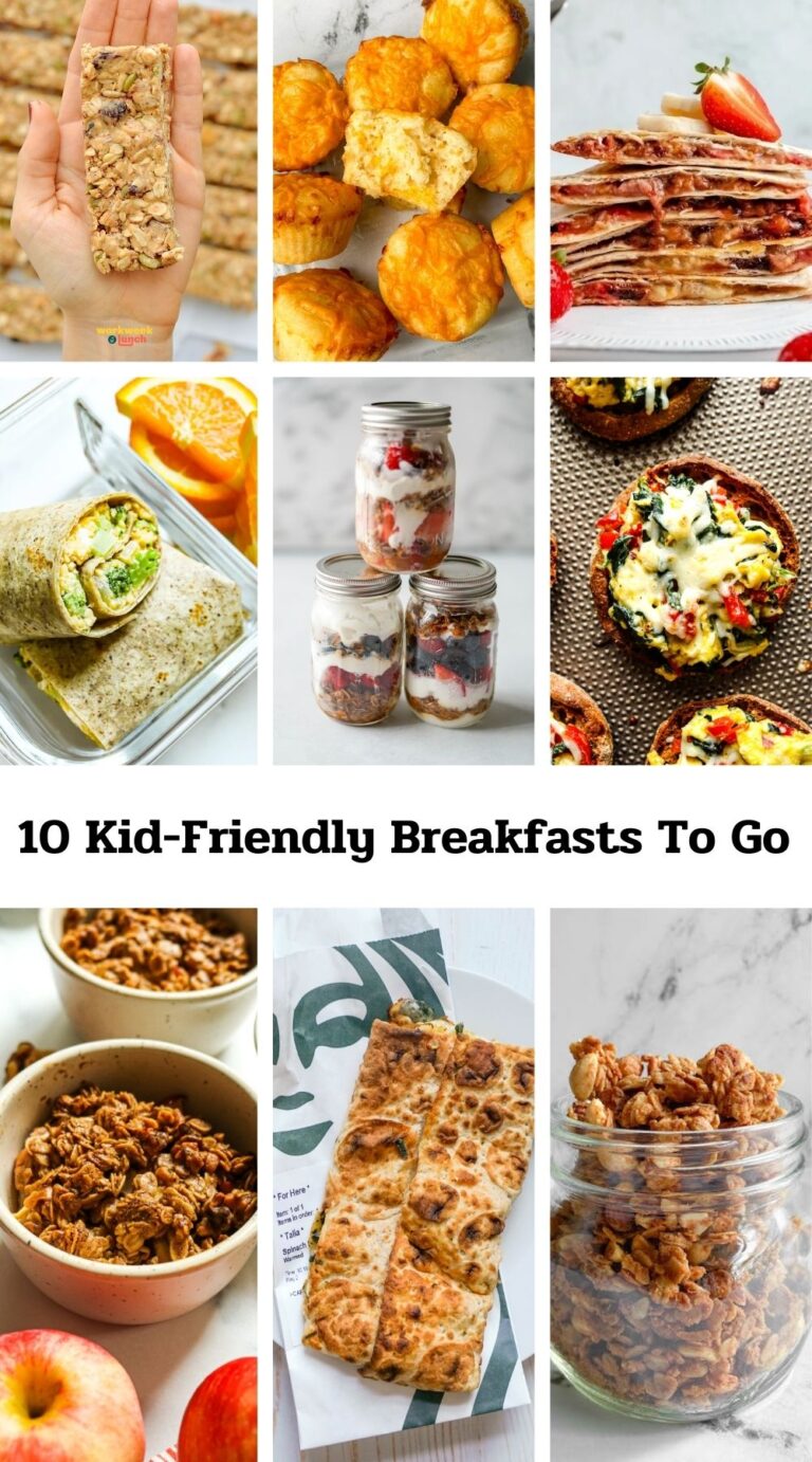 Kid Friendly Breakfasts to Go! - Workweek Lunch